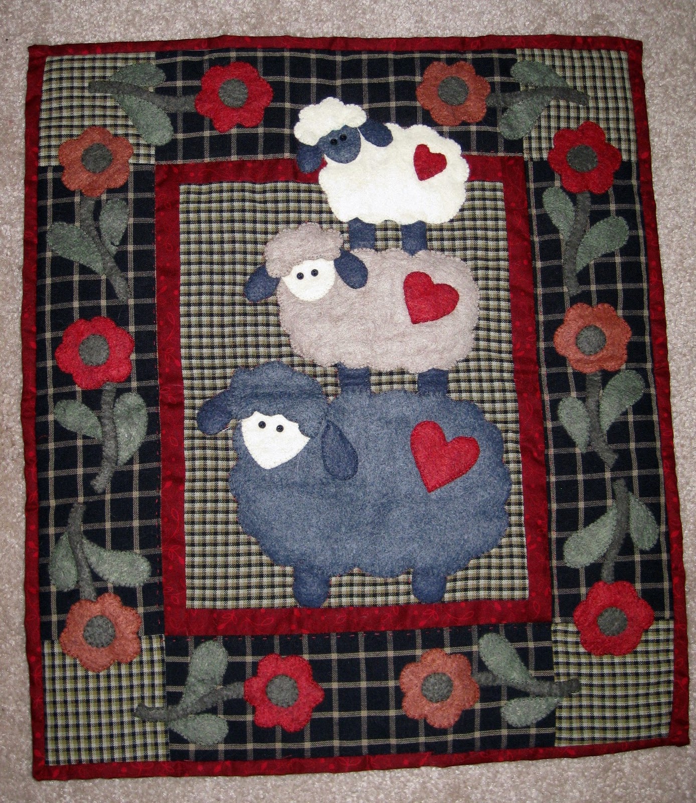 Homey Things: Little Sheep Quilt