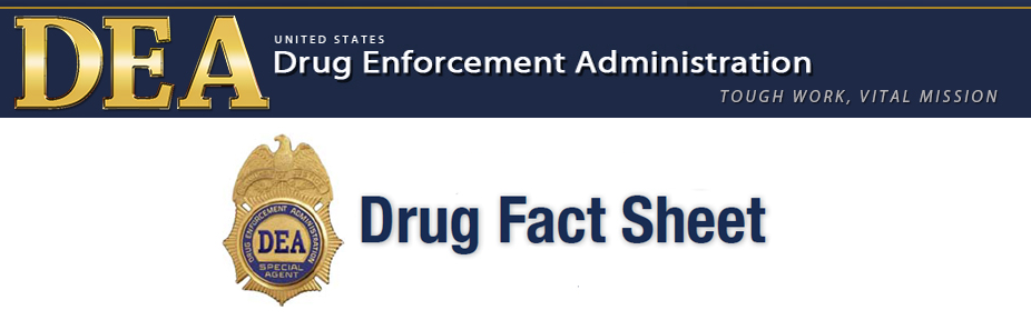 Chesbro on Security: DEA Drug Fact Sheets