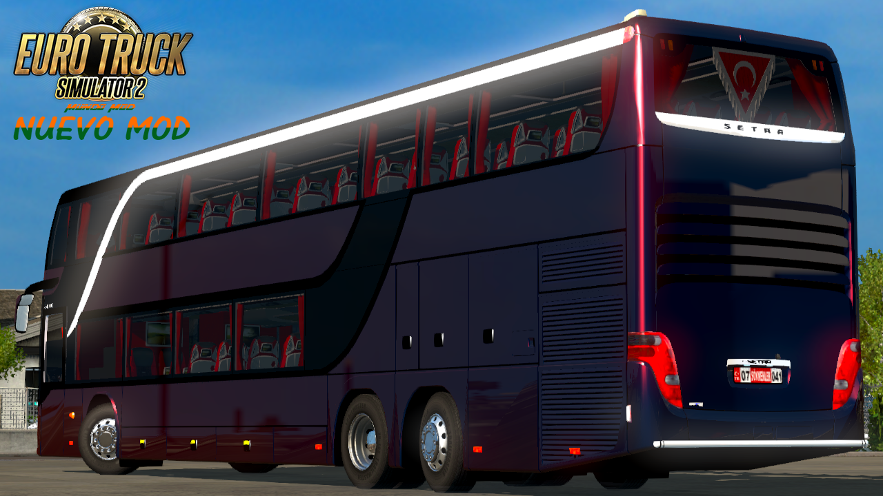 (Bus Mod) Setra 431DT - ETS 2 Mundo Mod