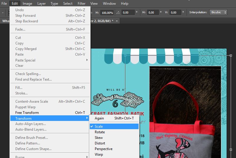 Cara Memasukkan Foto dalam Frame Template (dengan Photoshop)