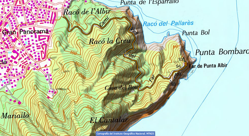 MONTAÑA PARA TODAS LAS EDADES: El faro de L´Albir (Albir-Alicante)