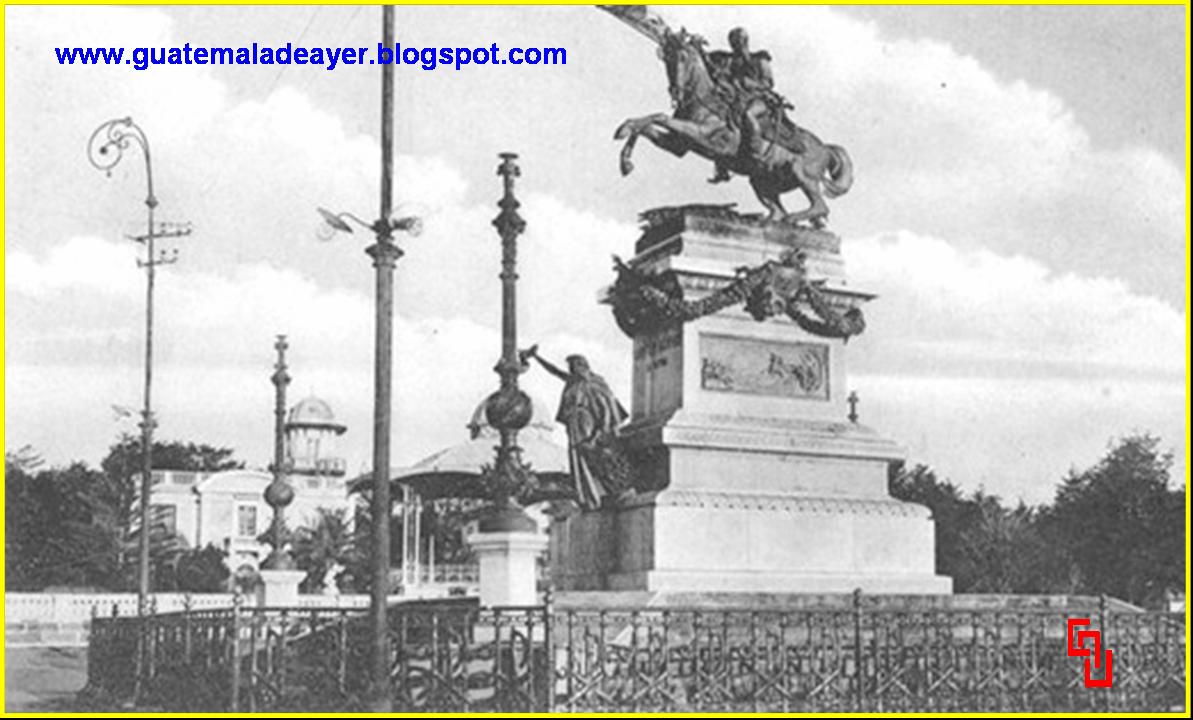 Historia de la Ciudad de Guatemala: Monumento a Justo Rufino Barrios