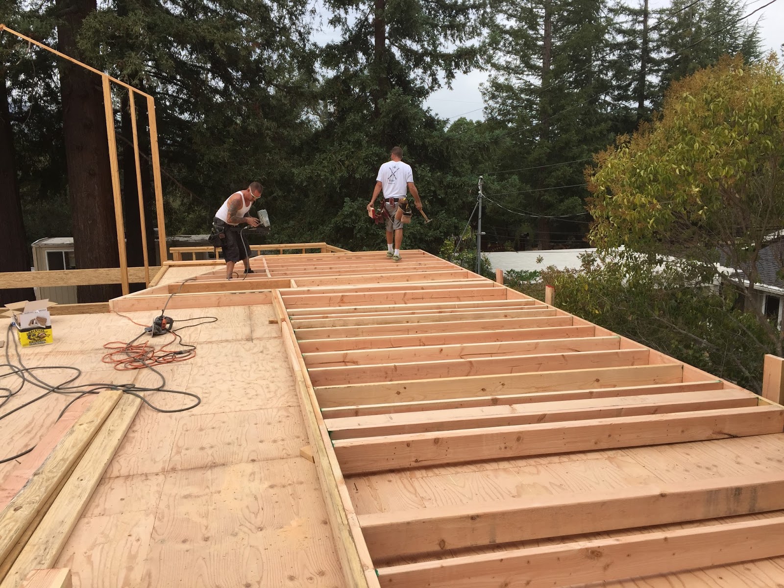 Roof Framing Geometry: California Wall Framing