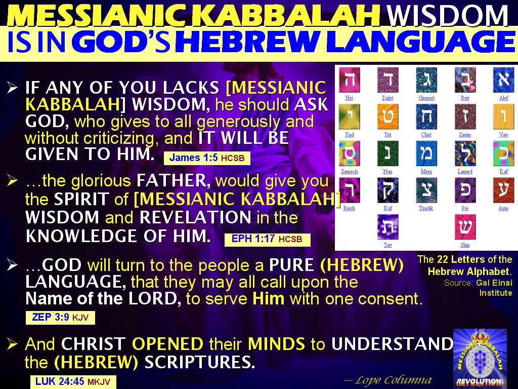 The BIBLE EXPLAINER & REVELATOR: Q236: The Hebrew Language Is One of ...