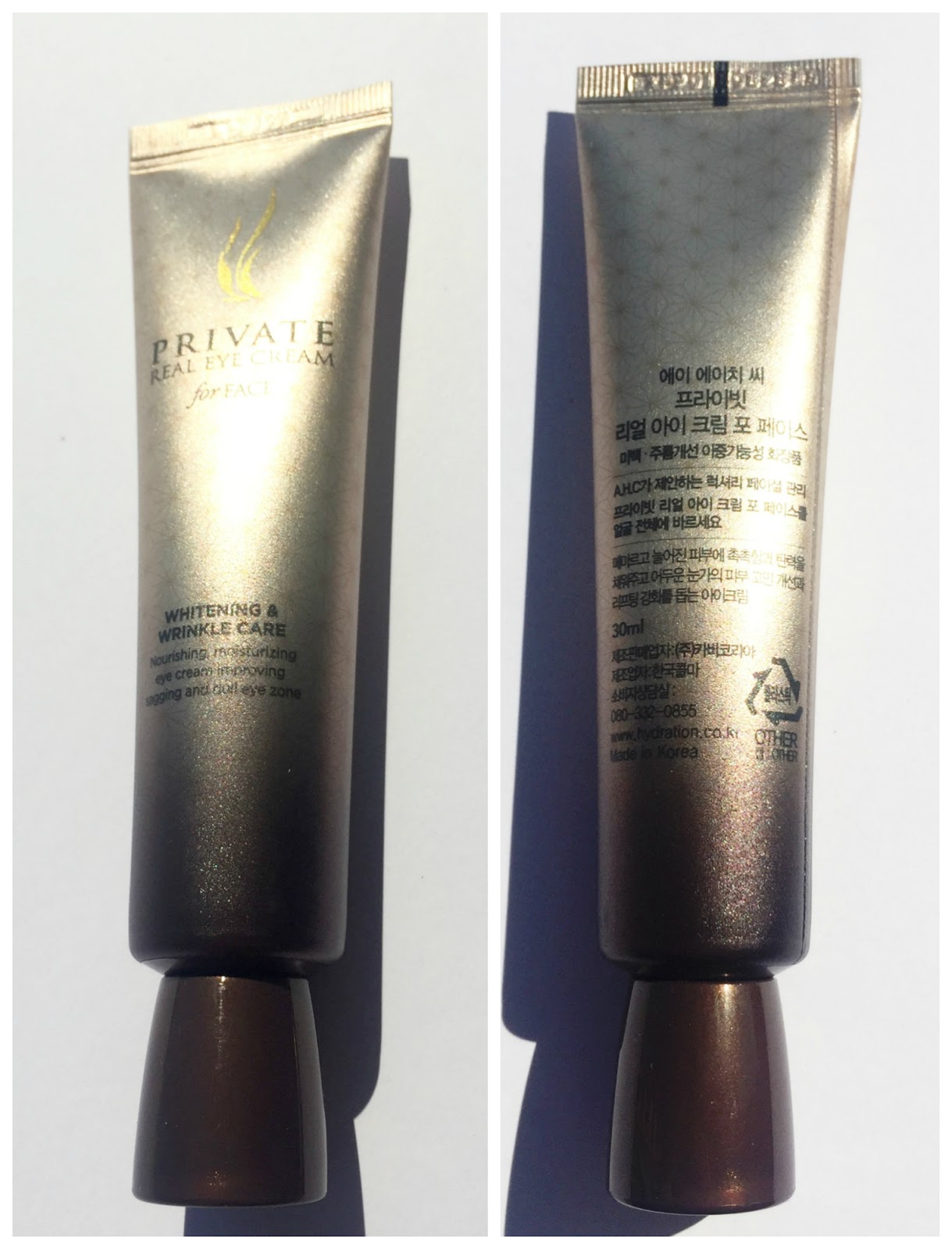 [AHC] Private Real eye cream for Face | Korean Beauty Dream