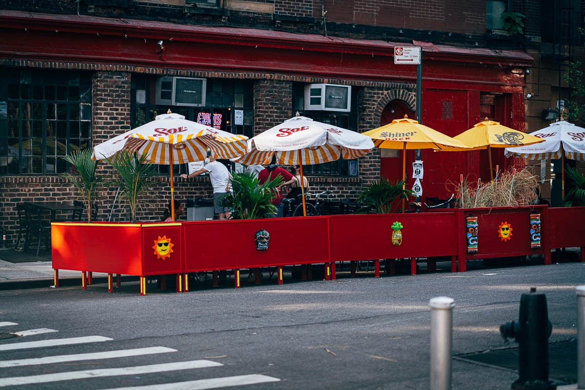 EV Grieve: One month on, a look at curbside dining in the East Village
