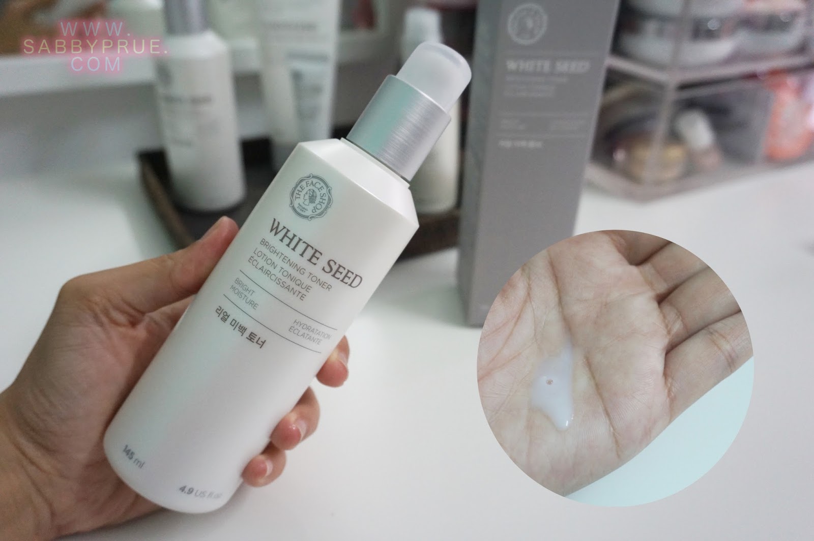BEAUTY | Review : THEFACESHOP White Seed Skincare Range - ♥ Sabby Prue ...