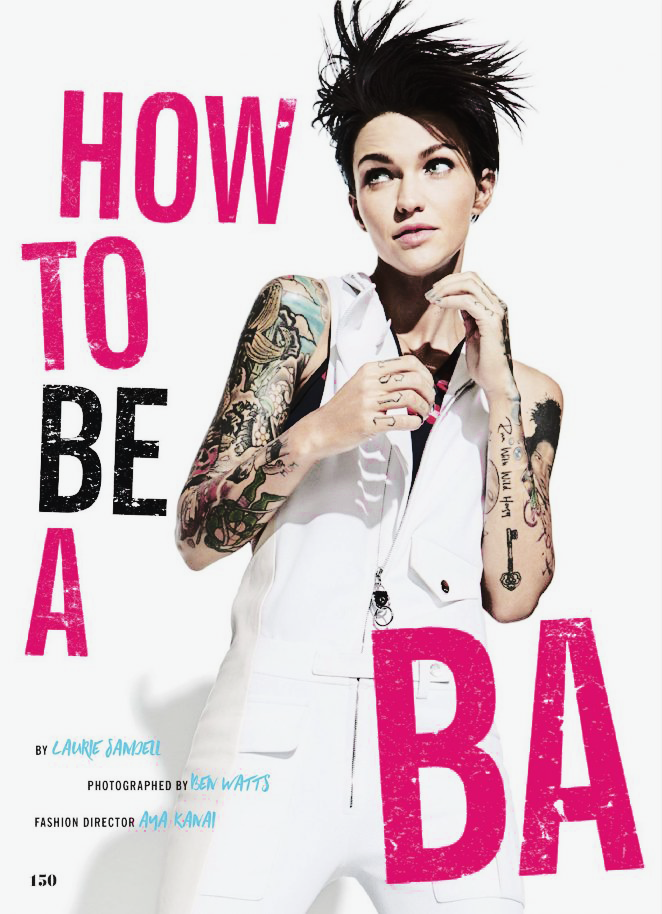 Ruby Rose for Cosmopolitan US Magazine || Magazine Scans - March, 2017 ...