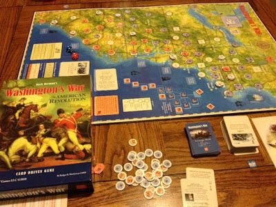 Washington's War Review | Board Game Reviews by Josh