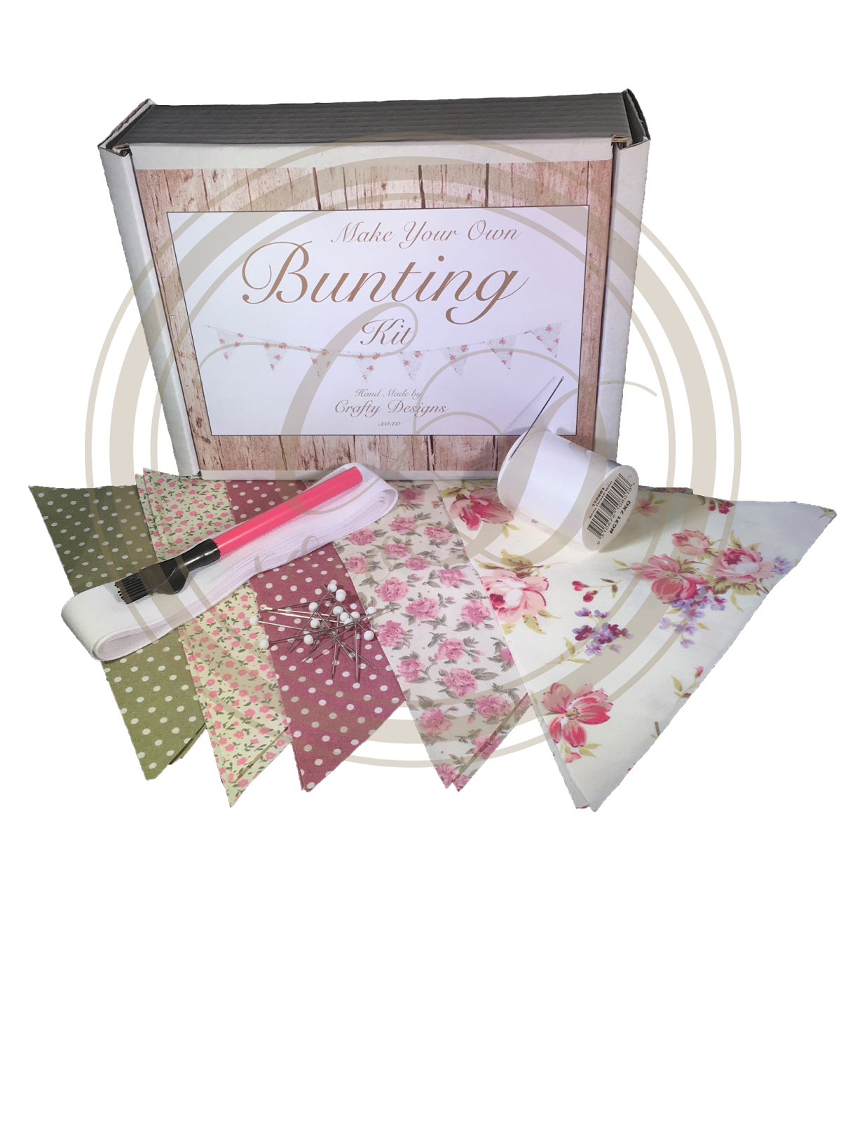 Crafty Designs xoxo: Make Your Own Bunting Kit