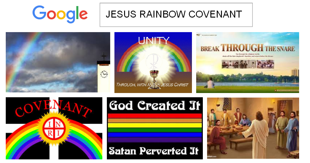 Mystery of Truth and E=mc2: GOOGLE: Jesus Rainbow Covenant
