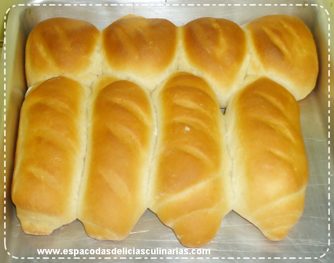 Pão salgado caseiro - Espaço das delícias culinárias