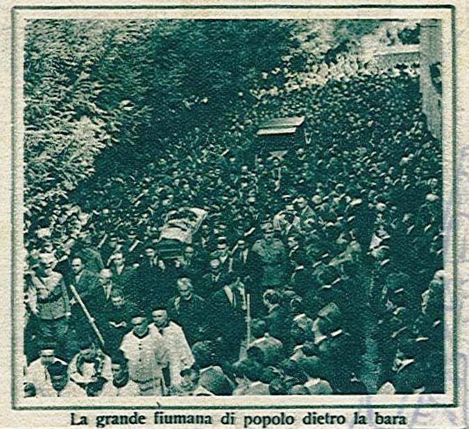I funerali di Matteotti a Fratta nelle pagine del Mattino Illustrato