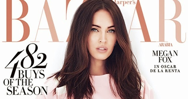 Smartologie: Megan Fox for Harper's Bazaar Arabia April 2015