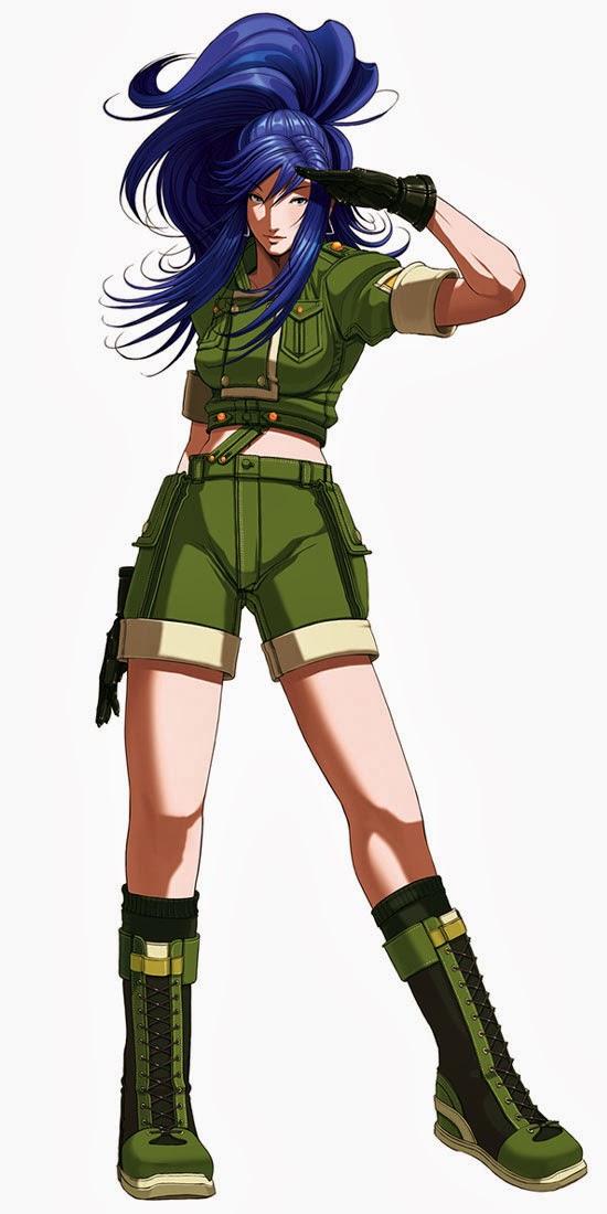 mira lo que he mirado: athena asamiya, leona heidern, kof