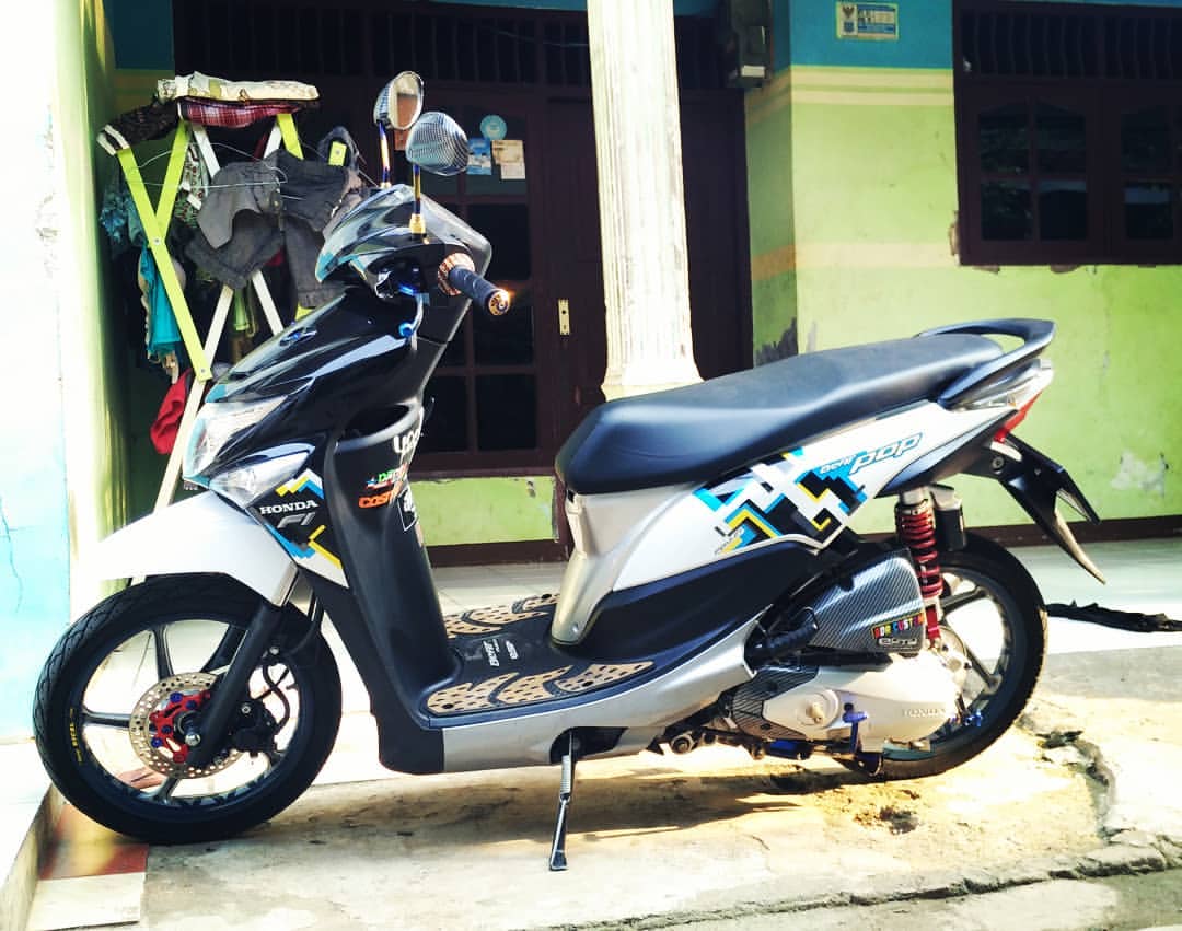 82 Foto Modifikasi Beat POP Paling Trendi & Terpopuler