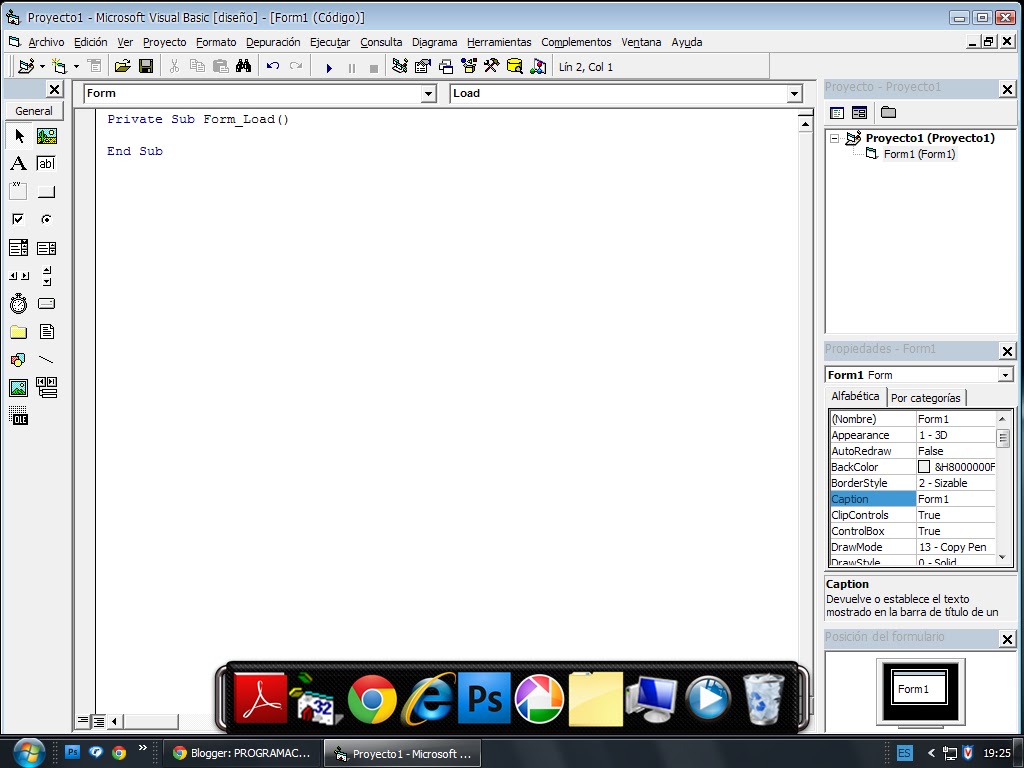PROGRAMACIÓN EN VISUAL BASIC: Este bloc fue creado para aquellas ...