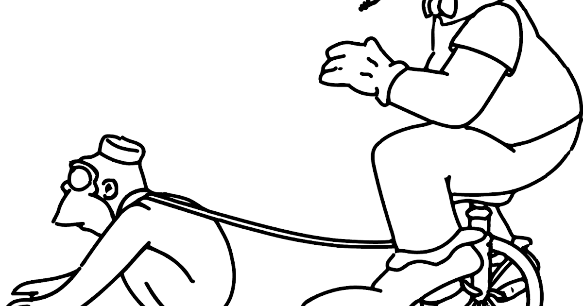 Páginas para colorear originales Original coloring pages: The Simpsons ...