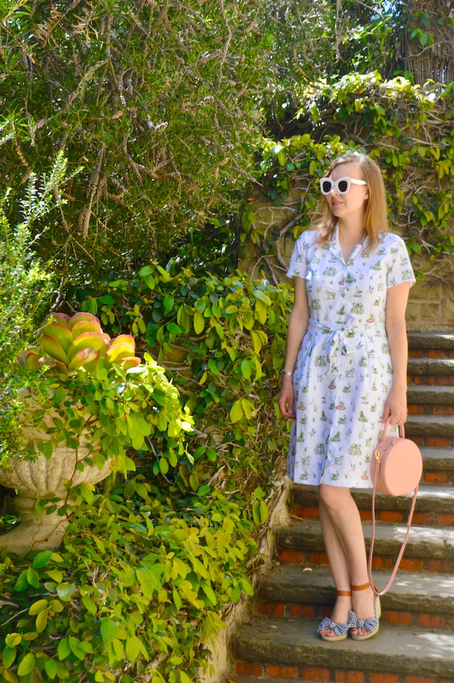Hello Katie Girl: Topiary Dress at Greystone Mansion