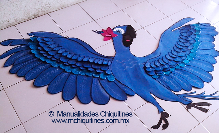 Manualidades Chiquitines: Figuras de foamy (goma eva, fomi) de los ...