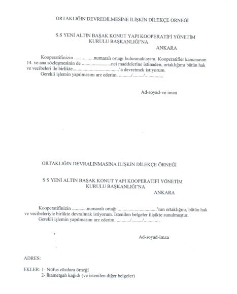 Mini Notlar: Dilekçe Örnekleri / Dilekçe Nasıl Yazılır?