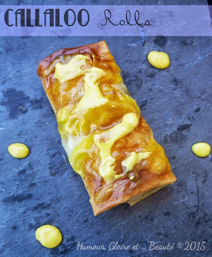 HGB: Callaloo Rolls au Beurre de Mangue (Jamaïque)