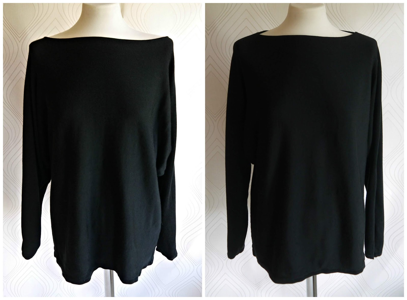 Refashion Co-op: Resizing a slash neck....