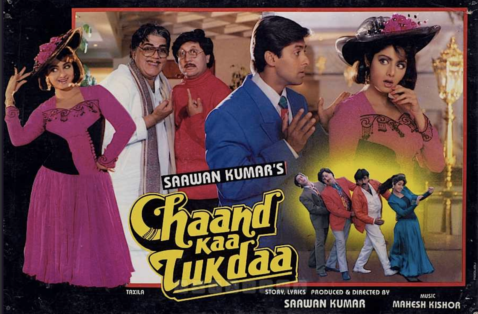 Sridevi: Salman Khan and Sridevi in Chand Ka Tukda