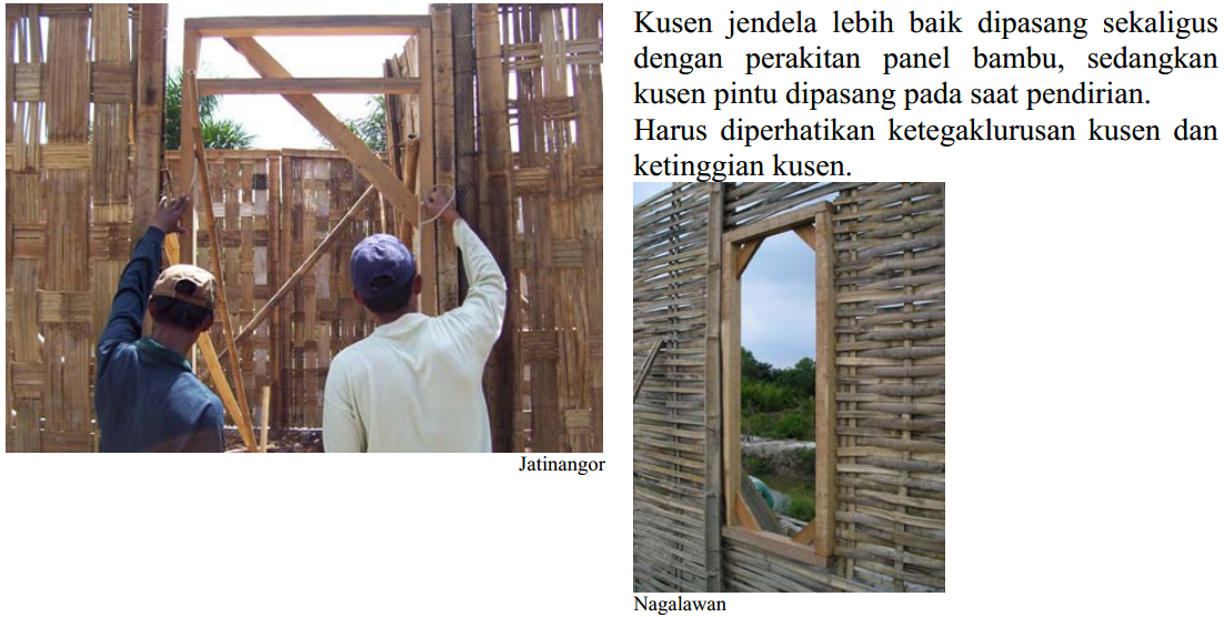 Yuni Alesha: Konstruksi dinding Bambu Plaster, alternatif dinding bata ...