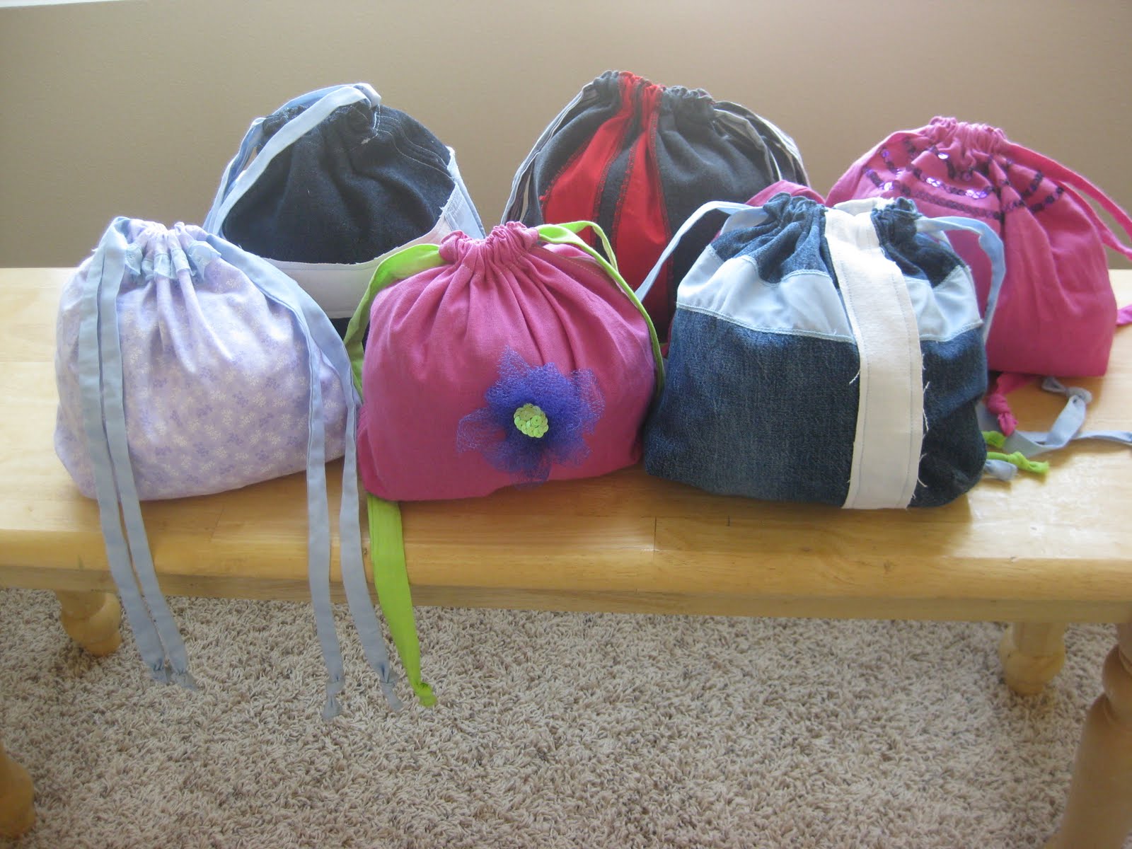 Simple Blue: Hobo Sacks