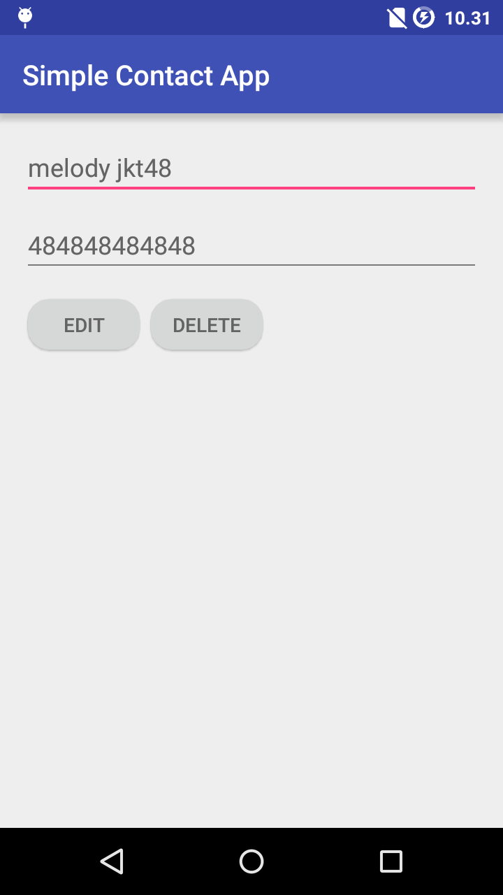 Tutorial Android Tutorial Crud With Sqlite Database Android My