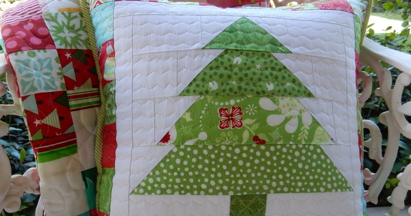 Tutoriales de Patchwork: COJÍN ÁRBOL DE NAVIDAD