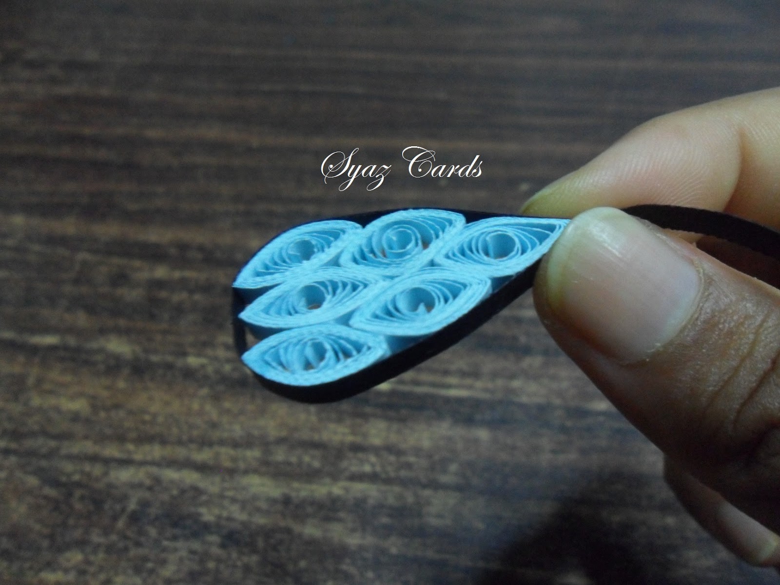 Syaz Cards: Termitaria flower tutorial