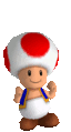 AKI GIFS: Gifs animados do Toad (Mario)
