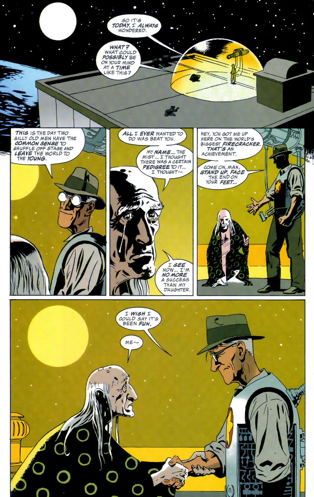 The Lair of the Silver Fox.: "There's a Starman Waiting in the Sky ...