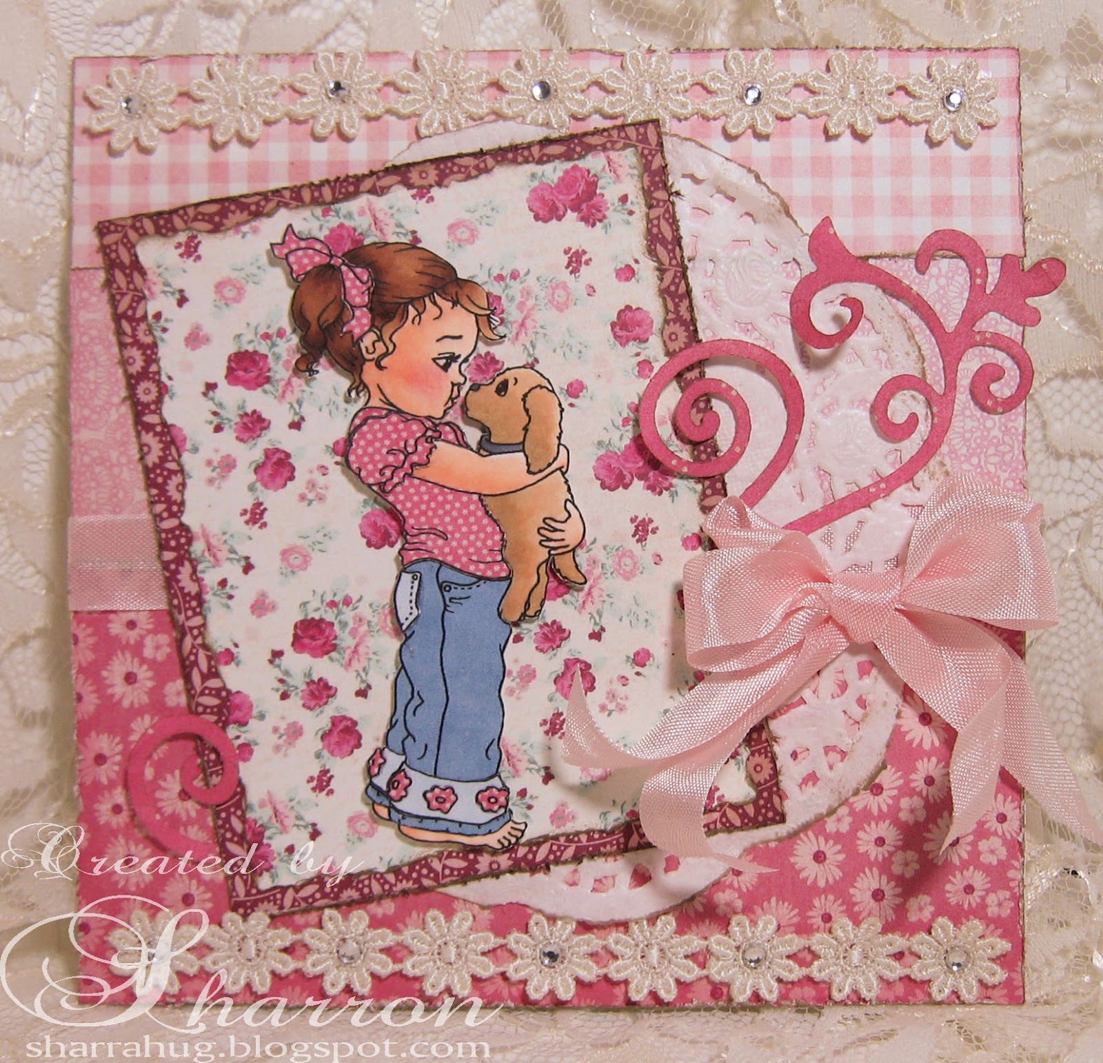 Sharrahug's Sweet Blessings: Nose to Nose card