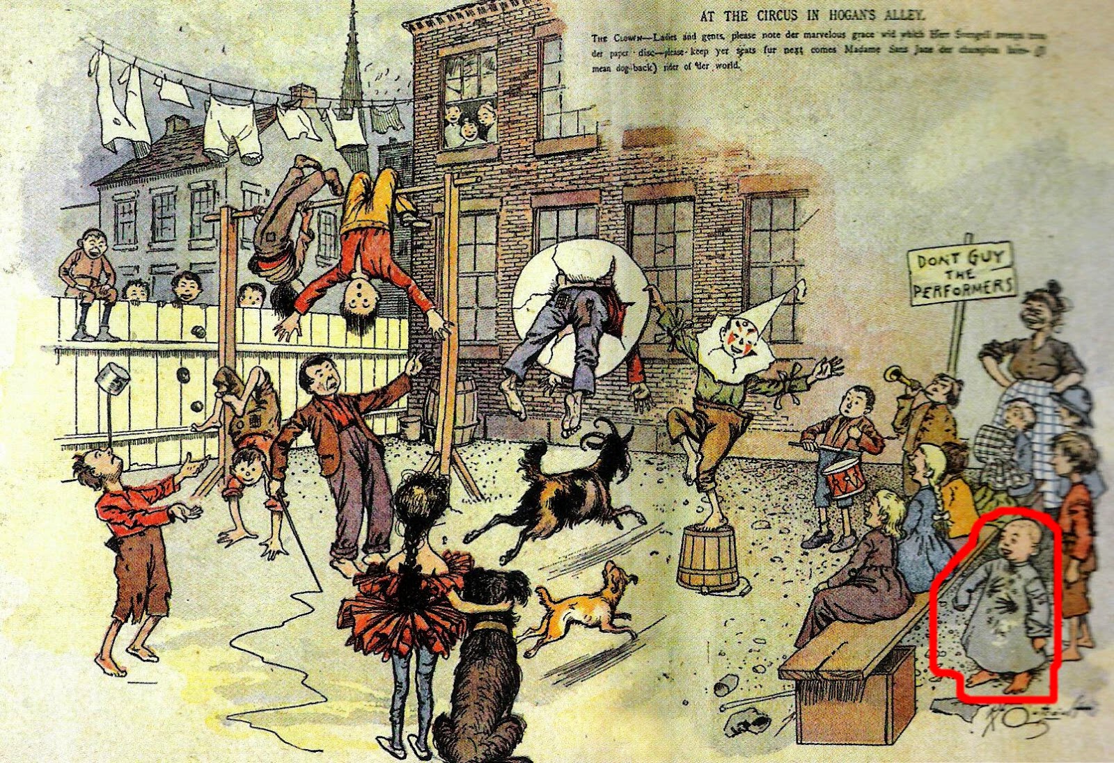 LOS PRIMEROS TEBEOS: Outcault: Yellow Kid