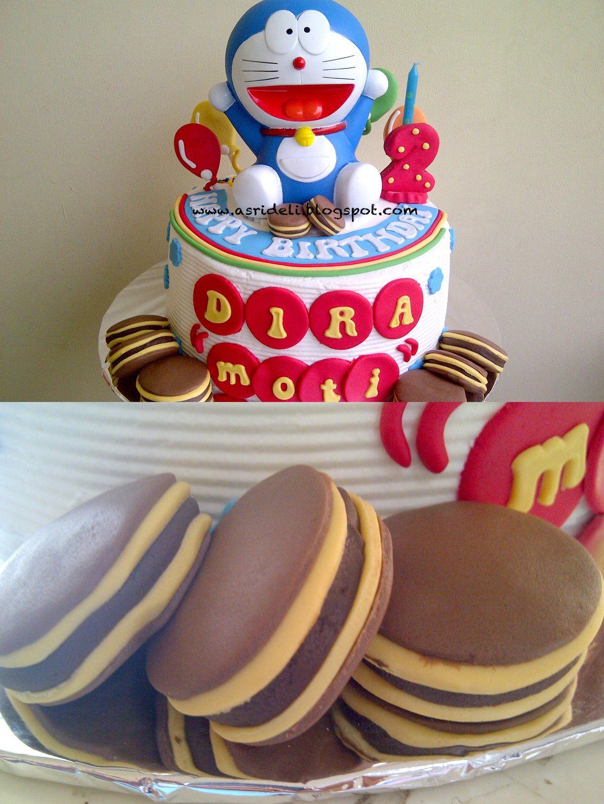 Asri Deli - Blog: Doraemon Cake Tika