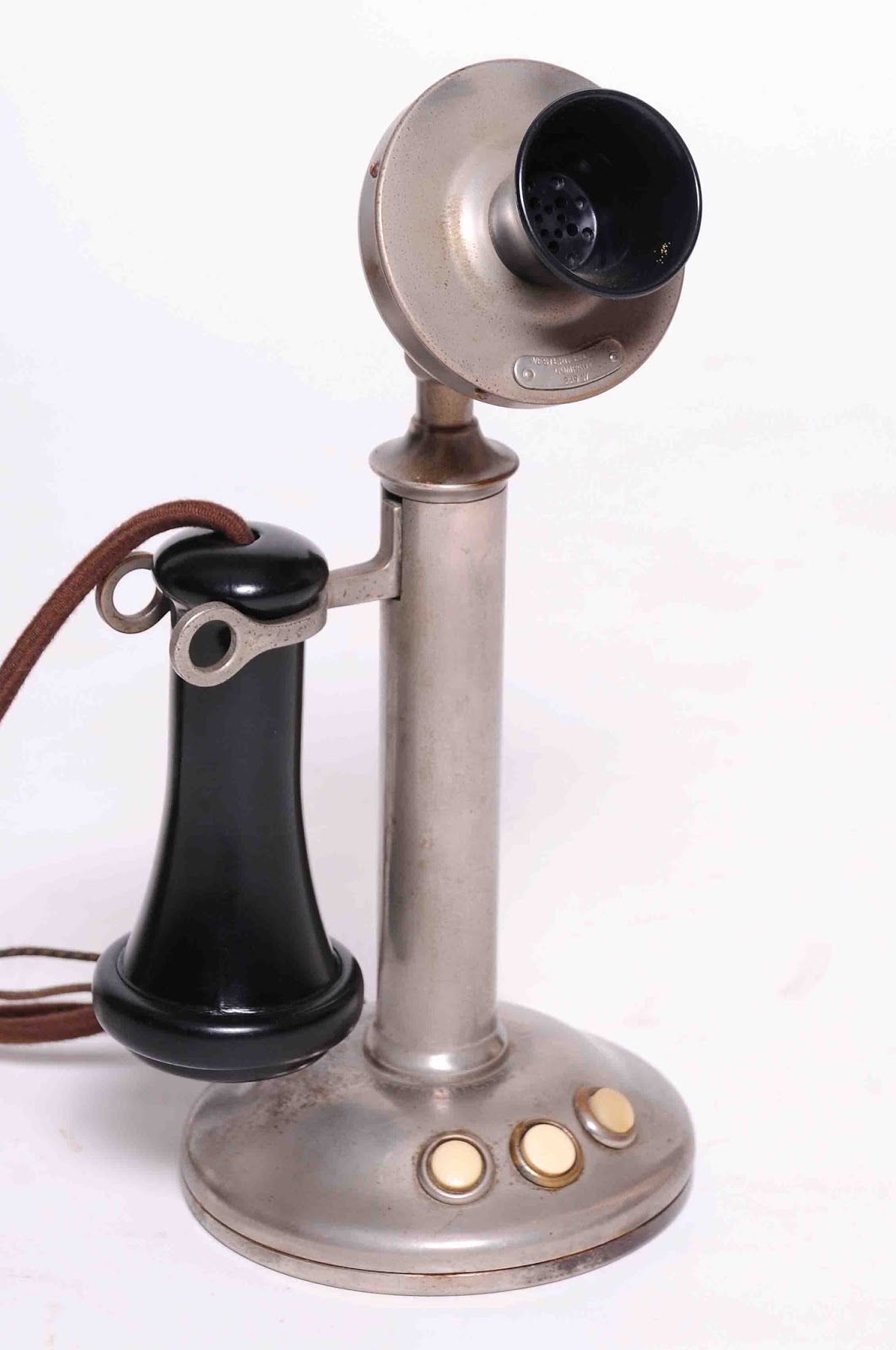 Old Vintage Gallery: Antique Western Electric Candlestick Telephone Set ...