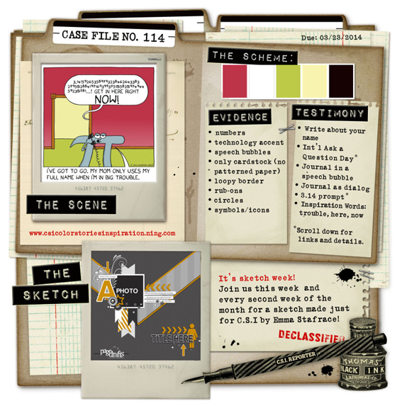 Layers of ink: CSI case file #114