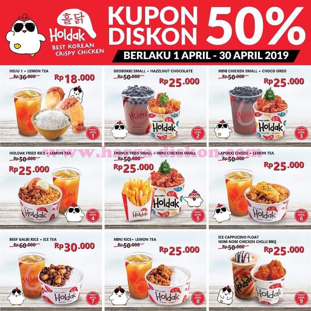 Periode 1 April - 30 April 2019