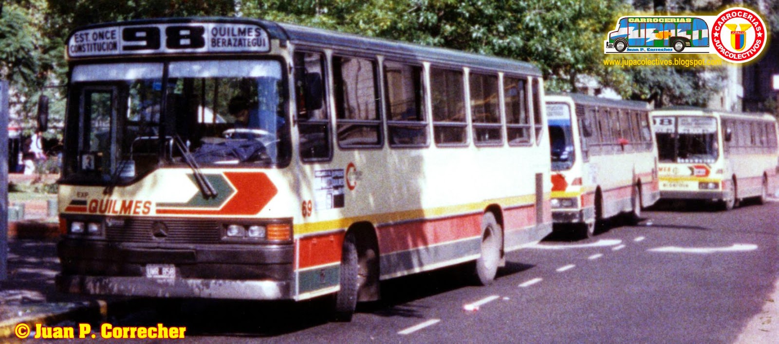 Fotos de colectivos: Expreso Quilmes - Linea 98 (1ª parte)