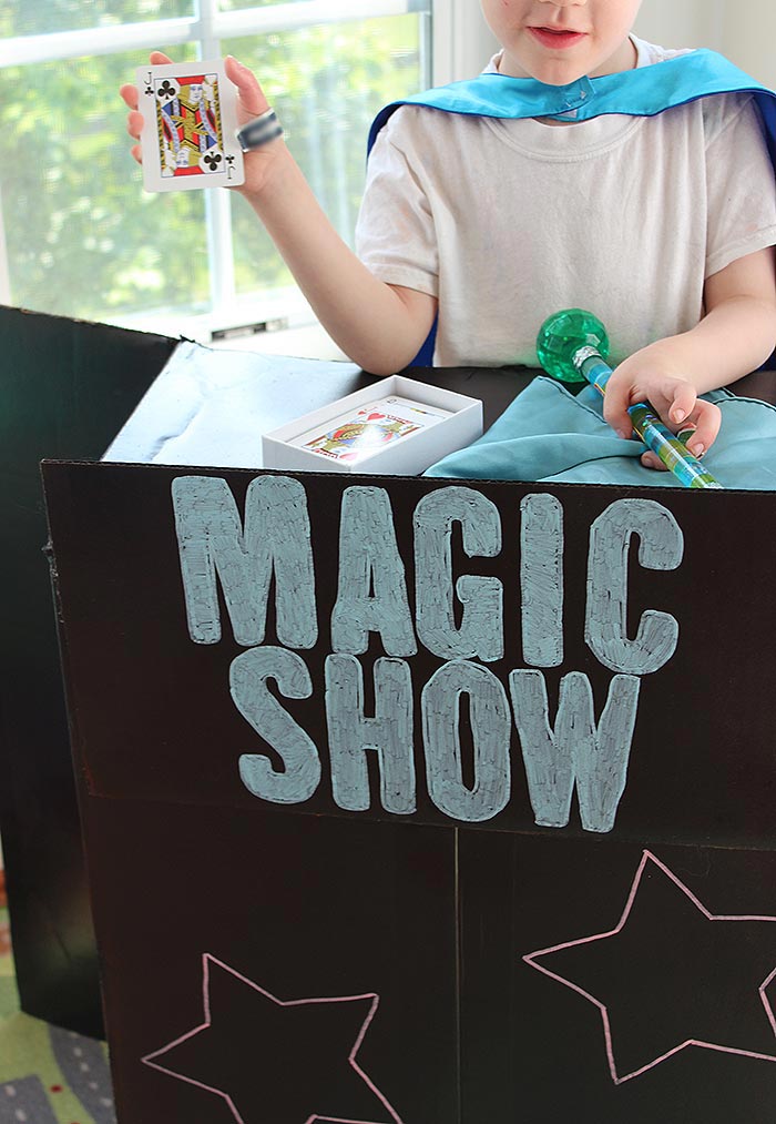 Put on a Disney Junior Inspired Magic Show with a DIY Magician's Table ...