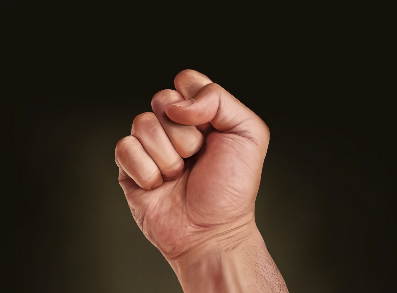 Jaime Sanjuán Ocabo: Estudio de la mano Nº1 / Hand study Nº1.