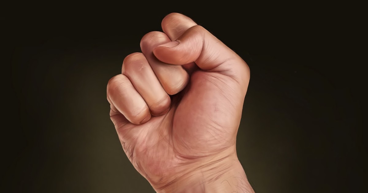 Jaime Sanjuán Ocabo: Estudio de la mano Nº1 / Hand study Nº1.