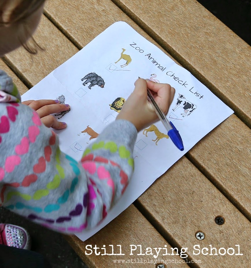 My zoo animal checklist - consultancyfeti