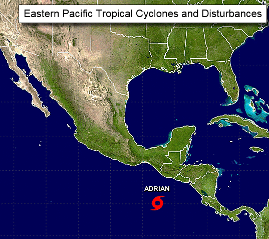 Hurricane Harbor: TS ADRIAN FORMS IN EPAC. Hurricane Season Coming to ...