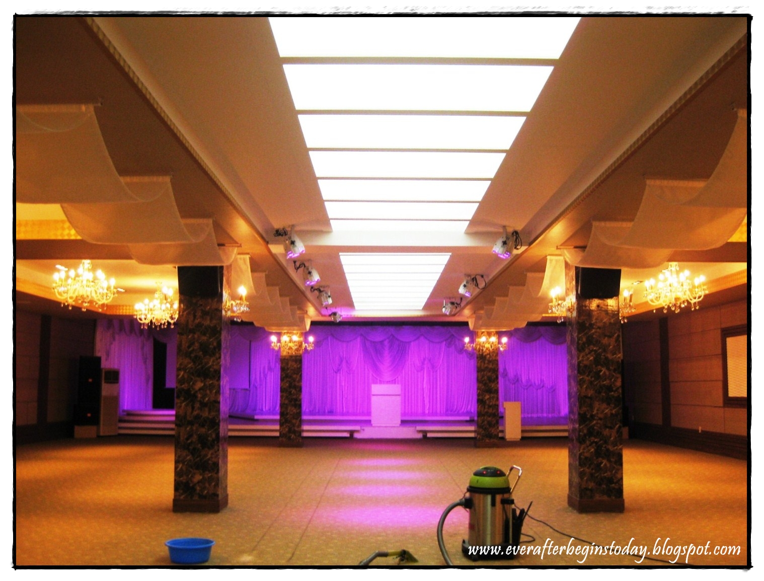 Ever After Begins Today: Reception Venue: Grandview Events Place