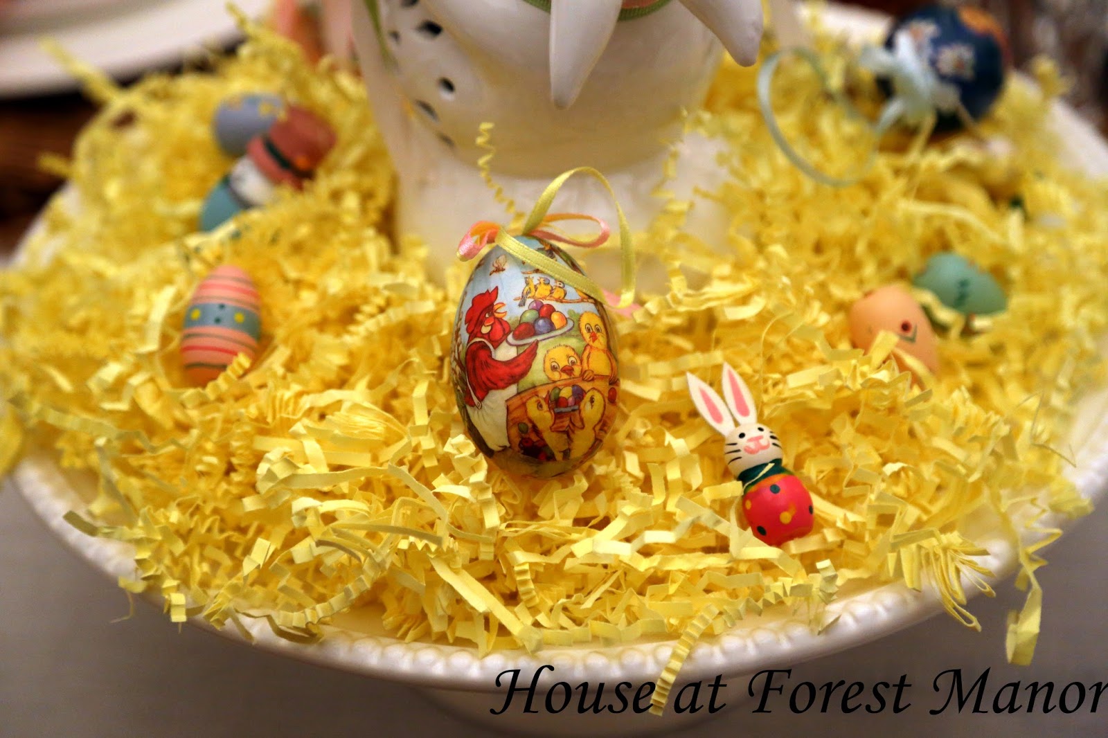 House at Forest Manor: Belated Easter Tablescape