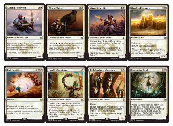 Magic the Gathering Adventures: Khans of Tarkir Noteworthy Cards